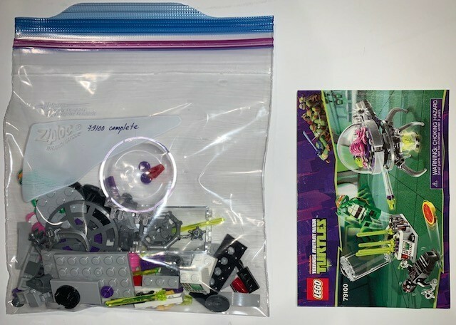 Lego 79100 Ninja Turtles Kraang Lab Escape Complete Set With Manual | eBay