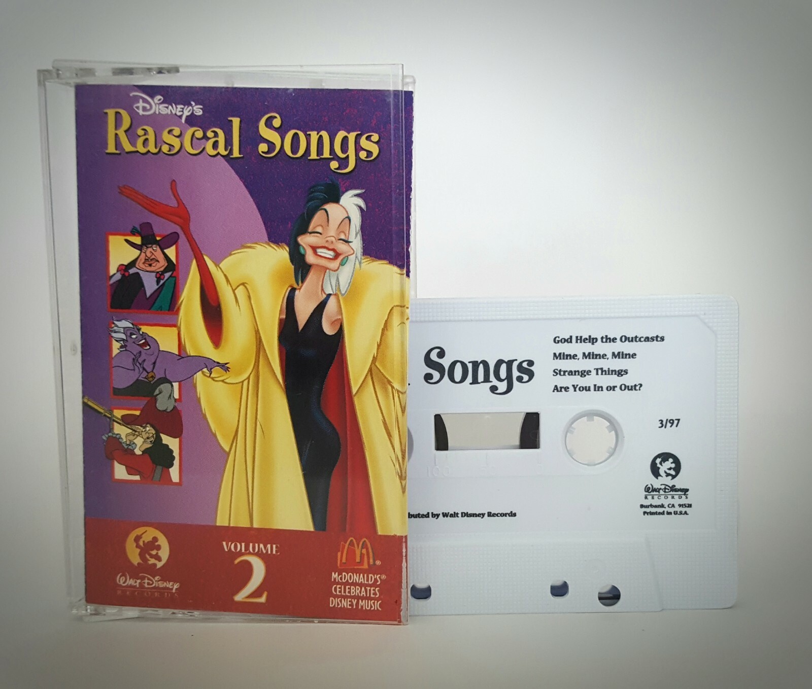 Disney’s Rascal Songs Volume 2 Cassette 60375-0 | eBay
