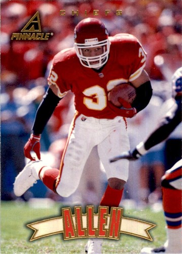 1997 Pinnacle Marcus Allen Kansas City Chiefs #26 NFL Football Card | eBay