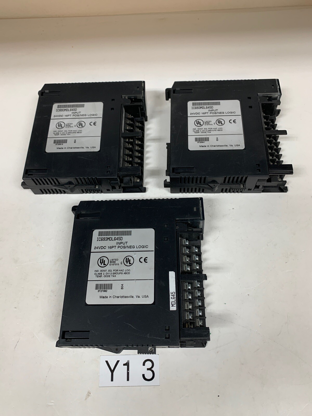 GE Fanuc IC693MDL645D Input Module (Lot Of 3) Fast Shipping! *Warranty ...
