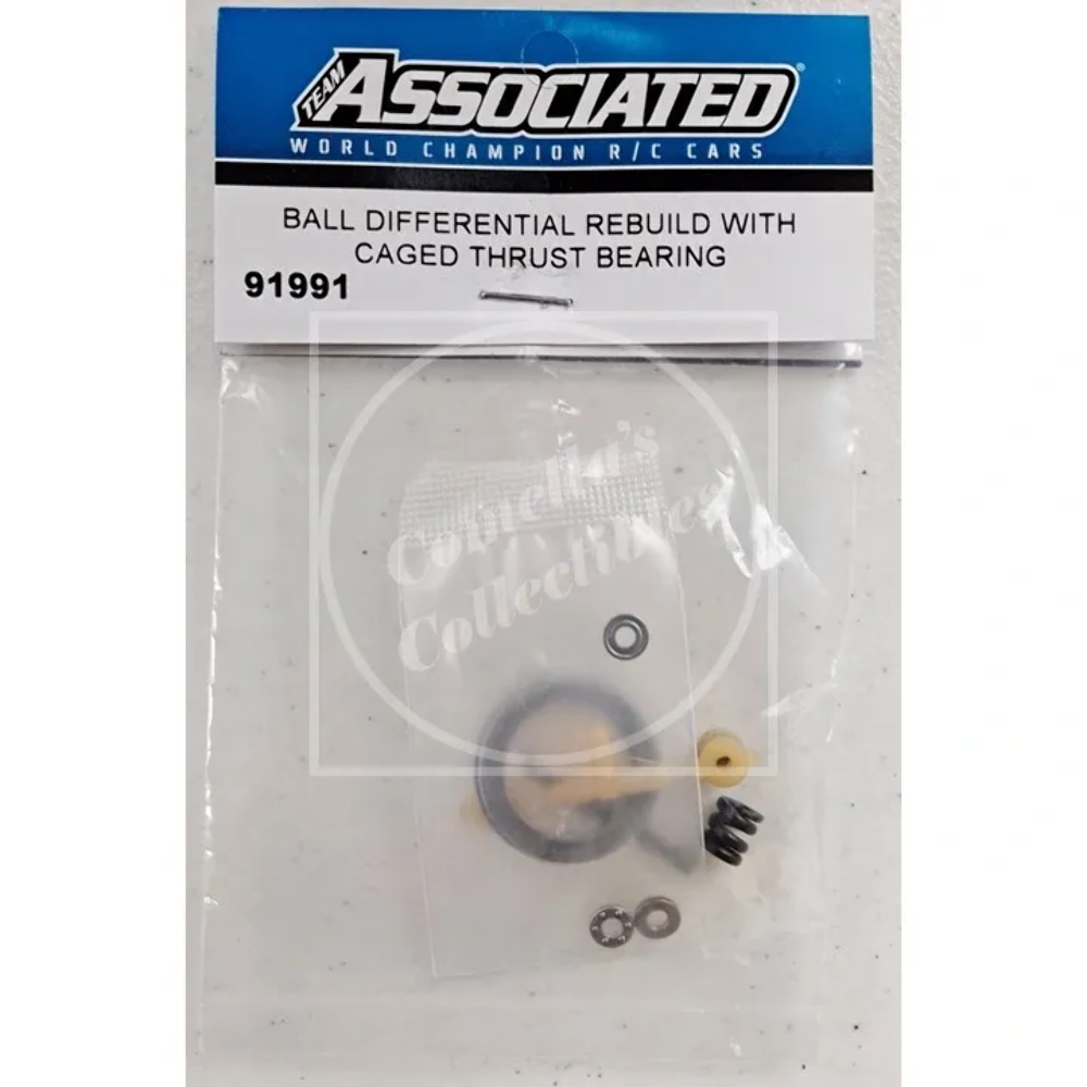 Team Associated Ball Diff Rebuild Kit With Caged Thrust Bearing #91991 ...