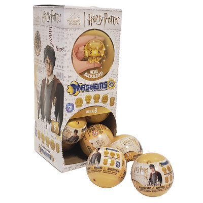 Harry Potter Mashems Display Box Complete 11 Figure Gold Series 6 ...