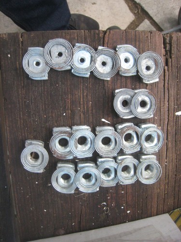 19 pcs Top Coil Spring Nuts for Unistrut Channel Size MIX 11-1/2 & 2-3/ ...