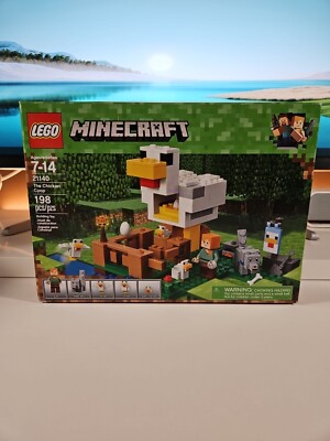 LEGO 21140 Minecraft The Chicken Coop New and Sealed Shelfwear | eBay