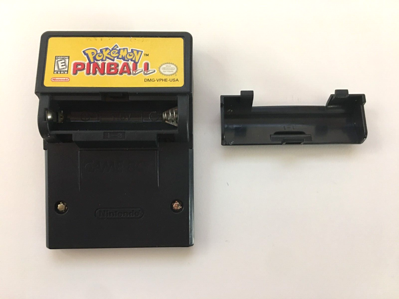 Pokemon Pinball (Nintendo GameBoy Color, 1999) w/Battery Cover - US ...