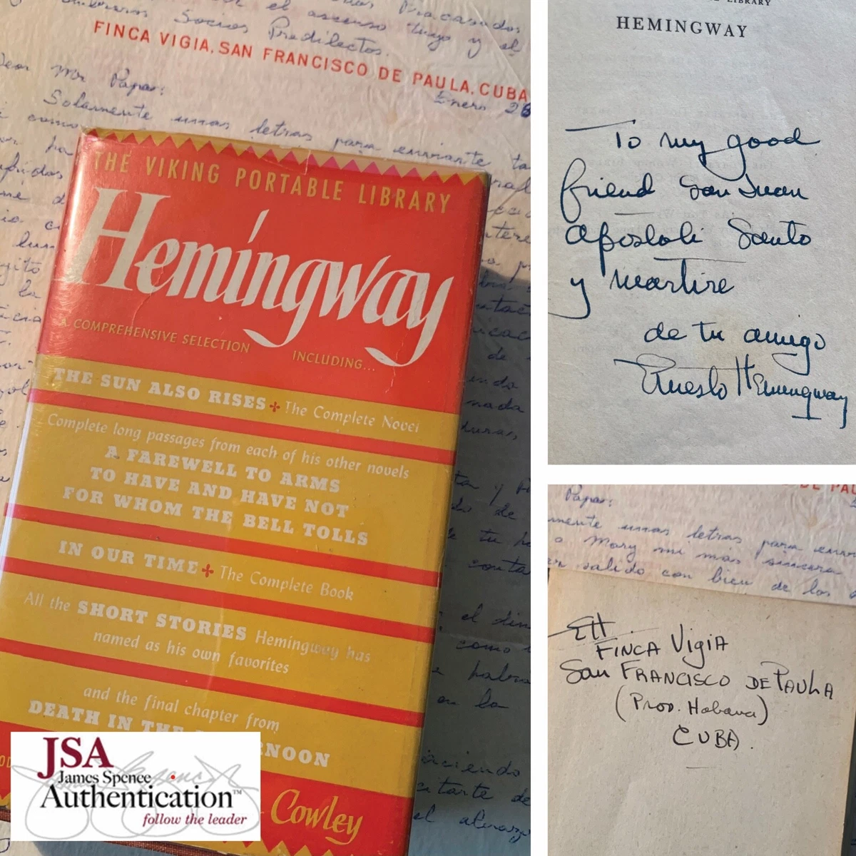 Ernest Hemingway Handwriting