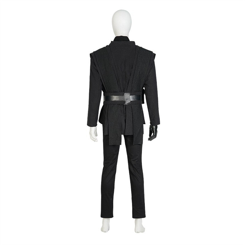 Star Wars Luke Skywalker Cosplay Costume Outfit Cloak Boots Lot Men ...