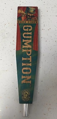 WOODCHUCK HARD CIDER "Gumption" WOODEN BEER TAP HANDLE 12.5" Unused. | eBay