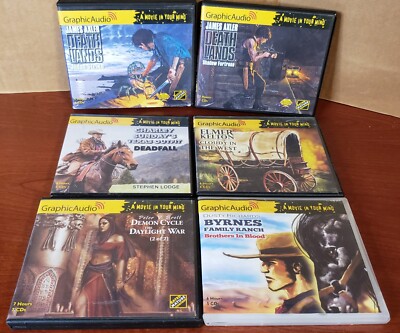 GRAPHIC AUDIO MIX (LOT OF 6) PLEASE READ 9781933059655| eBay