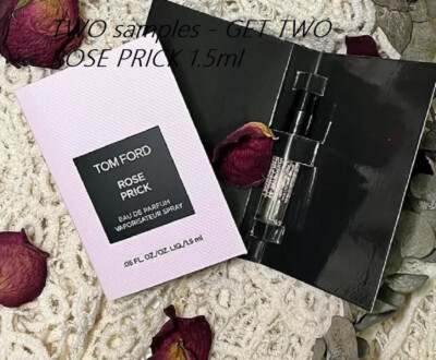2x Rose Prick Tom Ford SAMPLE 1.5ml Women Perfume Parfum Travel ...