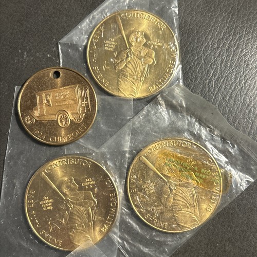 BABE RUTH Shrine Commemorative Museum Contributor 1.5" Token / Coin ...