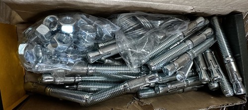 🔴50X Dewalt 7422SD2-PWR 1/2” X 3-3/4” Power-Stud Steel Wedge Expansion ...