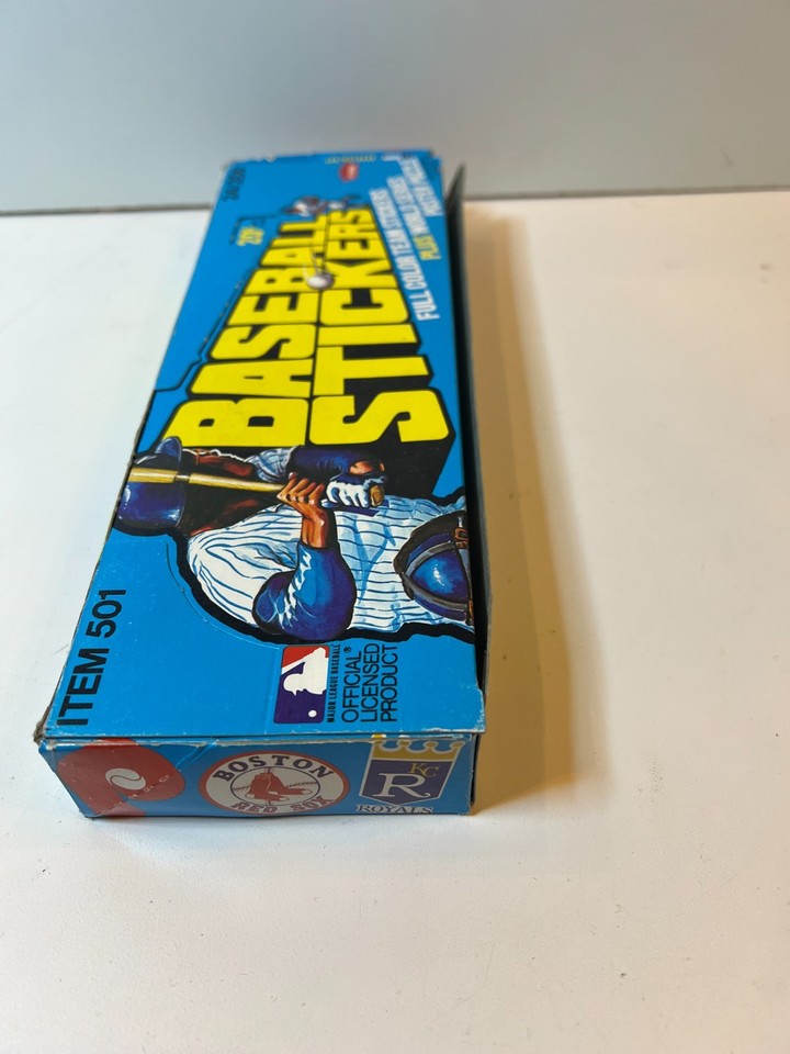 1979 Fleer Baseball Stickers Wax Pack Complete Box-24 Packs | eBay