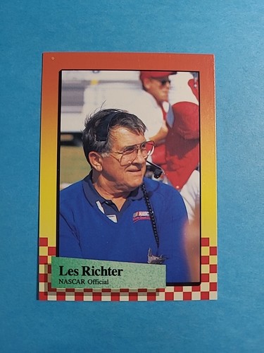 Les Richter 1989 Maxx NASCAR Auto Racing Card # 136 I5154 | eBay
