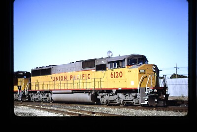 Railroad Slide - Union Pacific #6120 Locomotive Stockton California ...