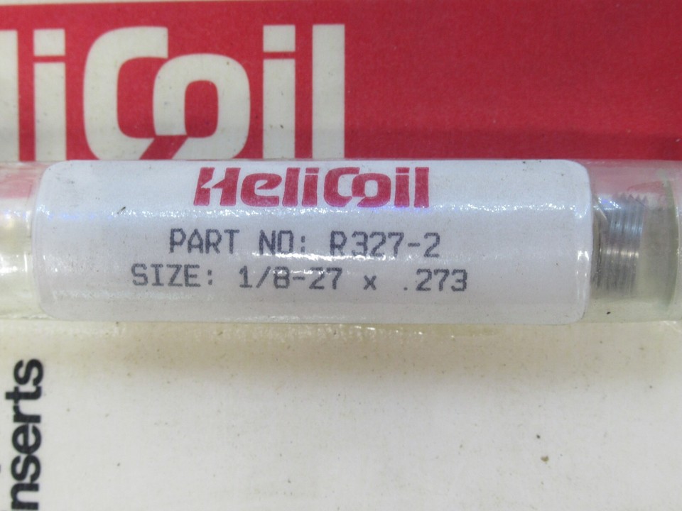 (NEW - Tube of 10) HELICOIL R327-2 , Size 1/8-2 Inch Tread Repair ...