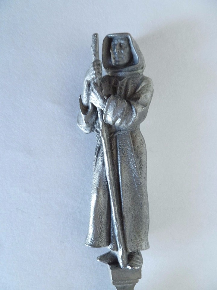 Vintage Canterbury Tales The Parson Pewter Medieval Figurine Spoon 1977 ...
