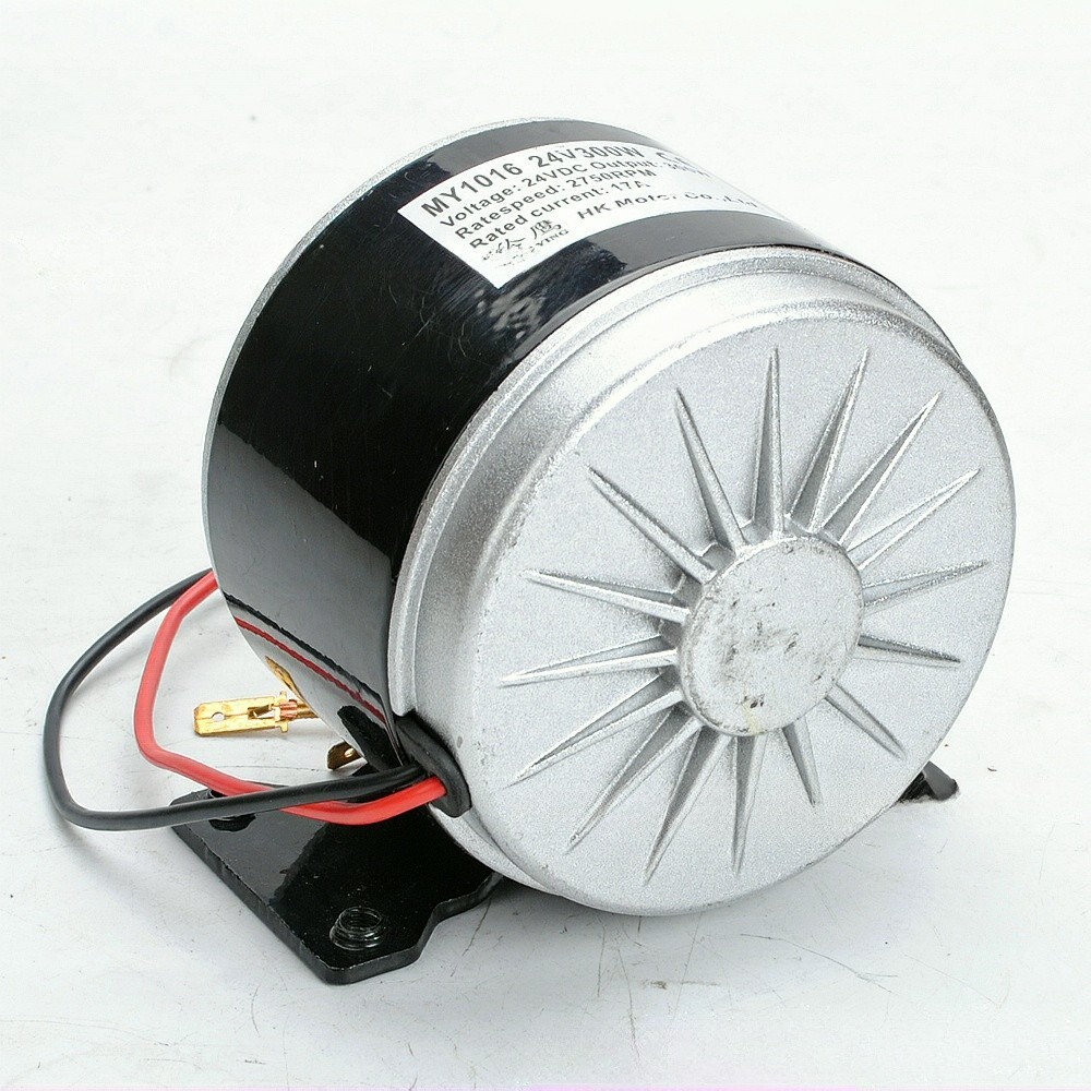 Electric Motor 24V 250W Brushed Belt Driven E bike Scooter ZY MY 1016 ...
