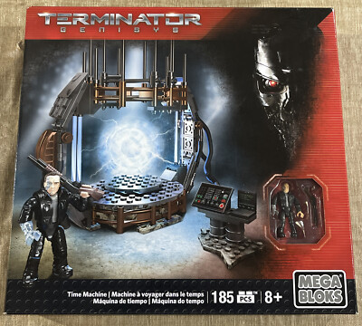 2015 Retired Mega Bloks 185pc TERMINATOR Genisys Time Machine - Brand ...