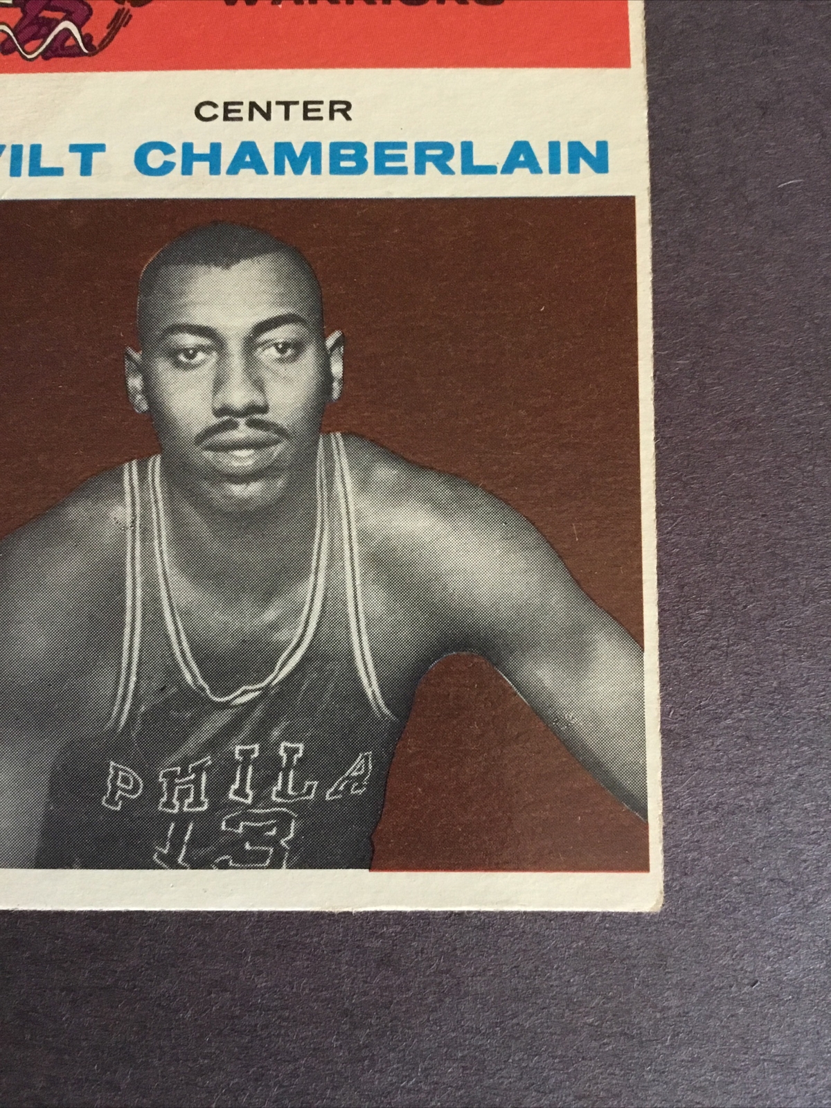 WILT CHAMBERLAIN ROOKIE 1961 FLEER BASKETBALL #8 HOF ICONIC CARD ...