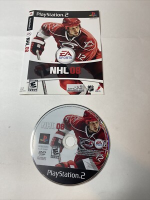 NHL 08 (Sony PlayStation 2, 2007) Disc & Cover Art Only TESTED | eBay