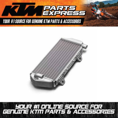 OEM KTM RADIATOR LEFT 125 150 250 300 350 450 500 SX XC XCW XCW EXCF ...