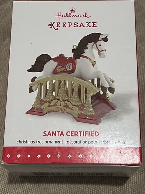 2015 HALLMARK - SANTA CERTIFIED- 3RD IN THE SANTA CERTIFIED SERIES ...