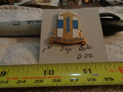 1st Support Brigade D-22 Unit Crest, DI, DUI (DRAW#78) | eBay