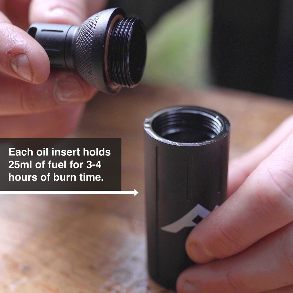 Oil Insert for Use With UCO Original Candle Lanterns | Leak-Proof, Long ...