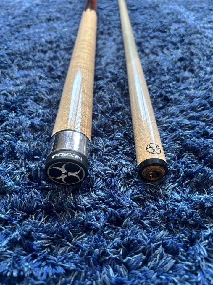 Used Poison Billiard Cue Stick High Performance Pool Cue Made by ...