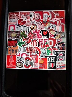 Ohio State Buckeyes Stickers For Journaling Scrap Booking New 50 Pcs | eBay