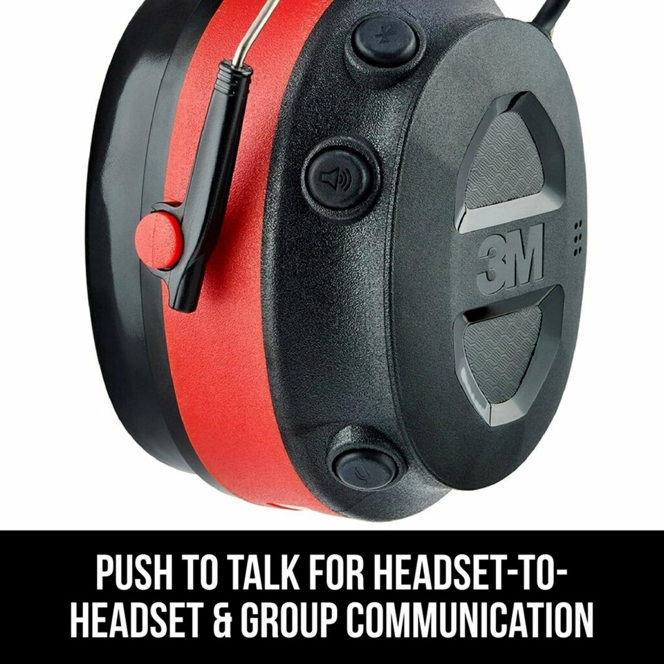 3M Pro-Comms Electronic Hearing Protector Wireless Earmuffs With ...