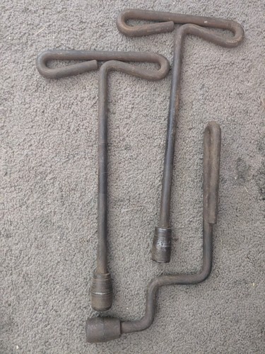 3 Vintage Ford open loop T Handle Socket Wrenches | eBay