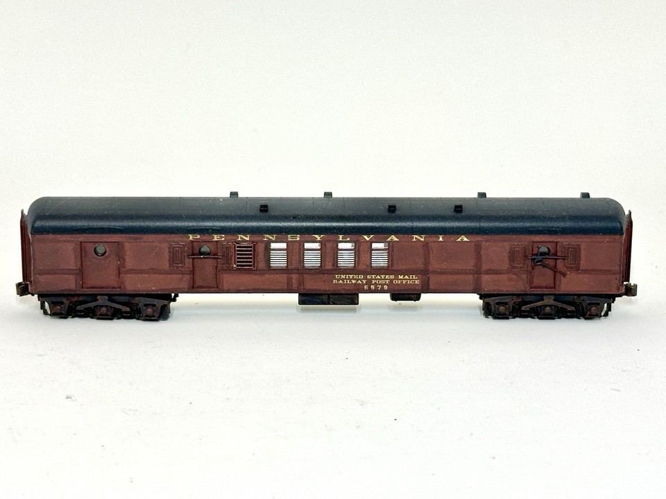 Kato N Scale PRR BM70M Baggage Mail Car RPO Pennsylvania Railroad ...