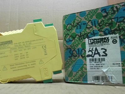 Phoenix Contact PSR-SPP-110-120UC/ESAM4/3X1/1X2/B 2901425 Safety Relay ...