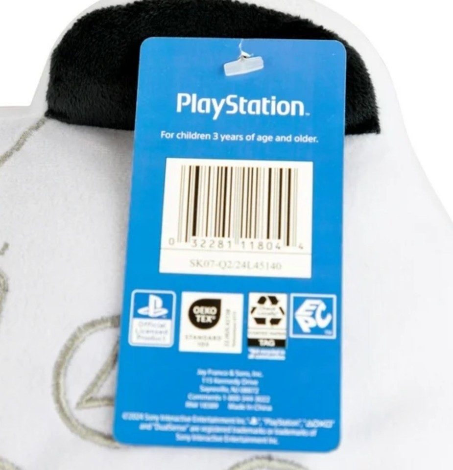PS5 Playstation 5 Controller Shaped Pillow Plushie Plush Figure ...