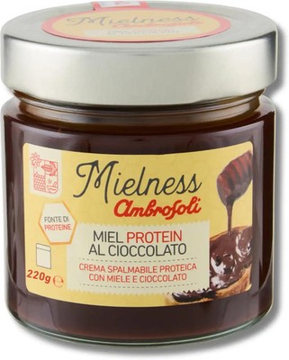 Mielness Miel Protein 220g Crema Proteica al Cioccolato con Miele ...