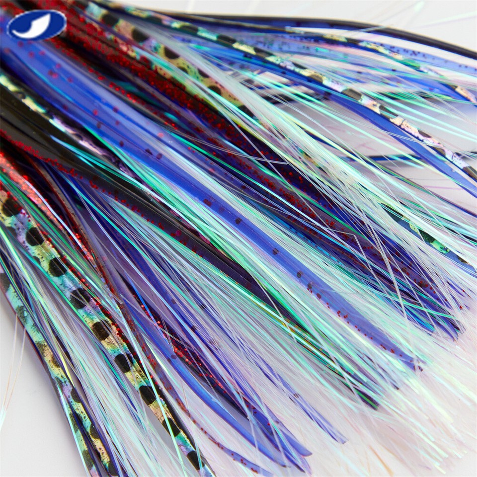 Bullet Head Teaser Bird Lures Saltwater Trolling Lure with Stainless ...
