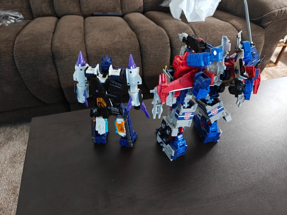 Transformers Super Ginrai and Godbomber (Powermaster Optimus Prime ...