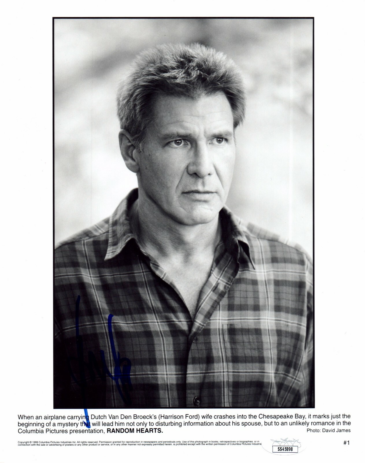 Harrison Ford Autographed Memorabilia | Signed Photo, Jersey ...