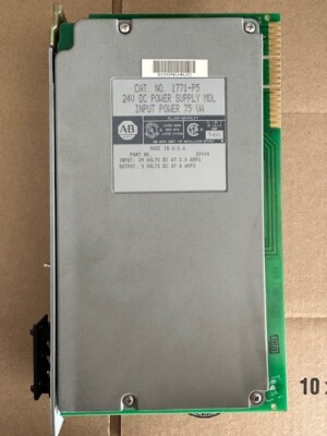 Allen Bradley 1771-P5 SER A PLC 5 24VDC Power Supply | eBay