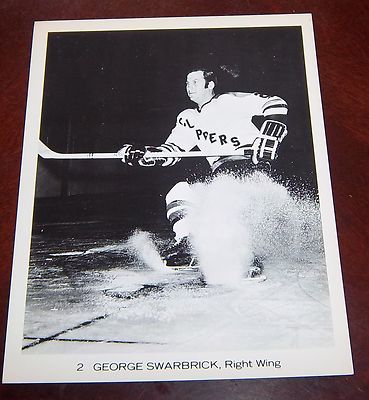 Baltimore Clippers George Swarbrick 1970-1971 from the Woody Ryan ...