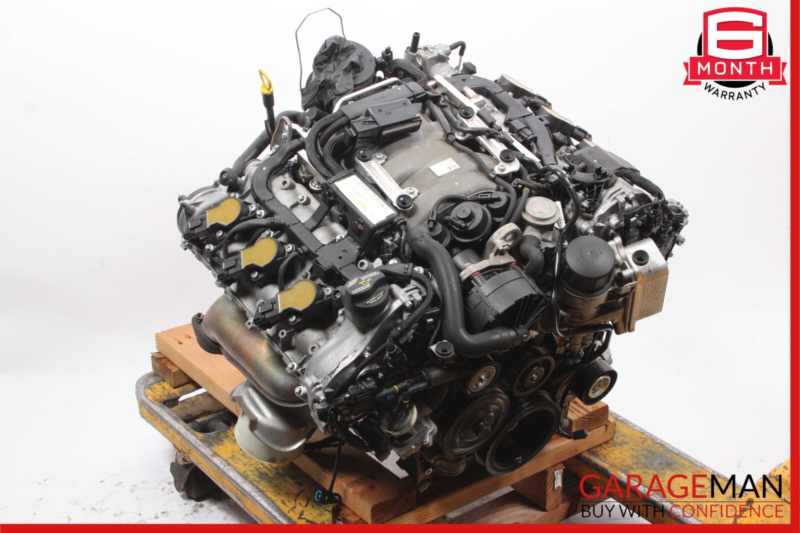 06-11 Mercedes W204 C280 SLK280 3.0L M272 Engine Motor Block Assembly ...
