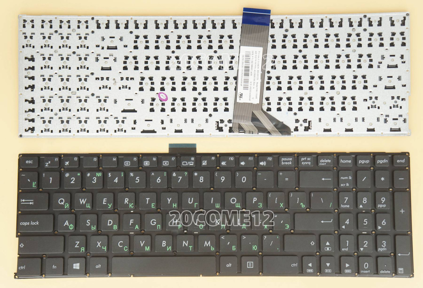 NEW for ASUS F51LD F530L F554L F555L VM510L W509L Keyboard Russian RU ...