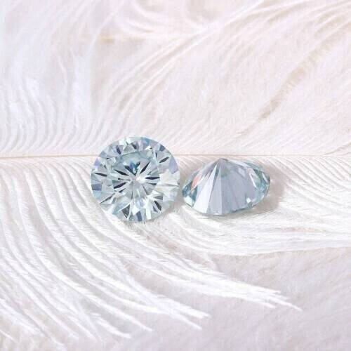 Loose 7.50 ct Fancy Lab Created Blue Diamond Pair for Jewellery AAA ...