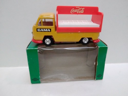 MINI GAMA 9287 VW COCA COLA UTE in yellow 1/42 scale NEW BOXED made in ...