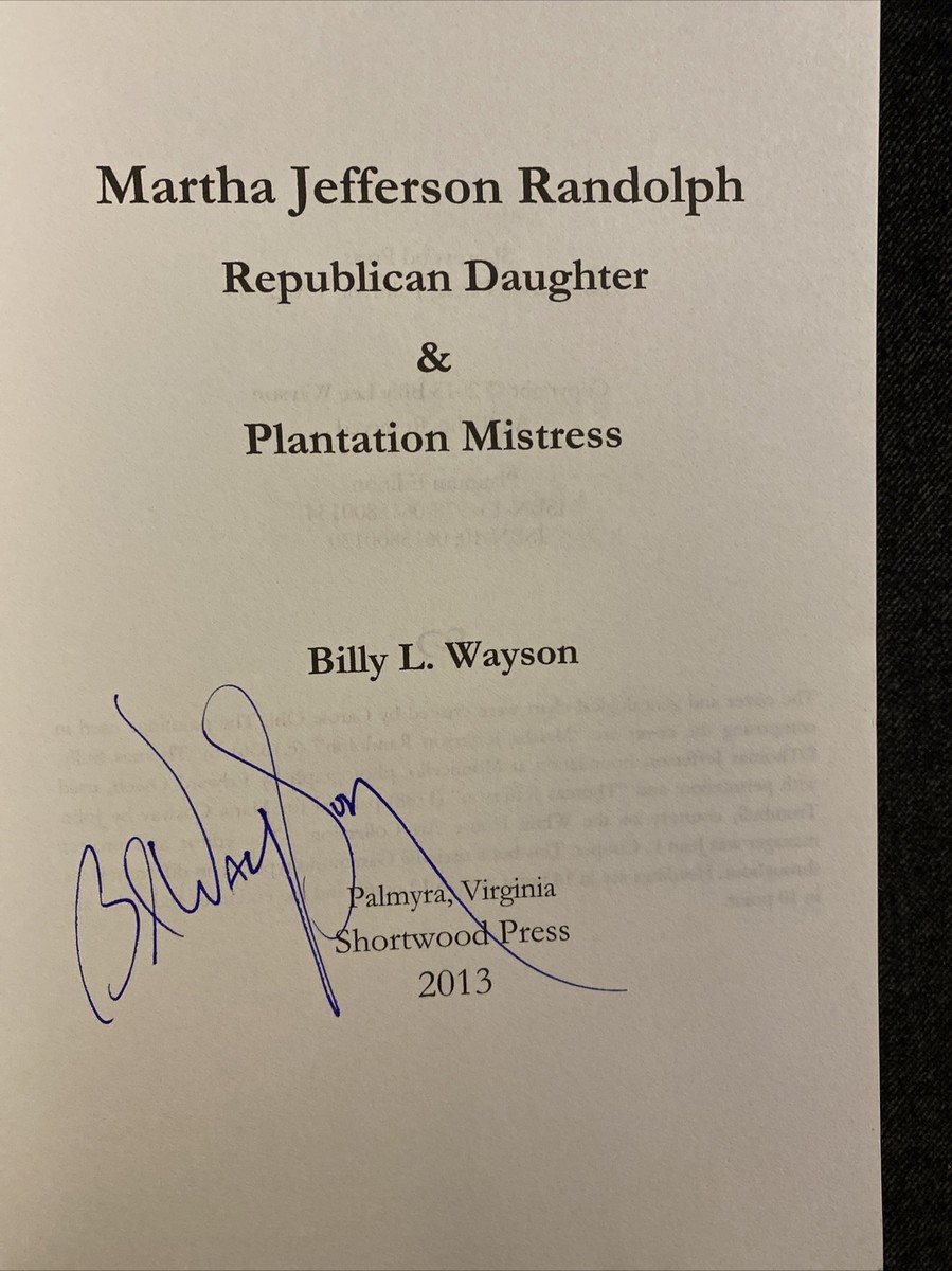 Martha Jefferson Randolph Daughter The Book Whisperer Reviews