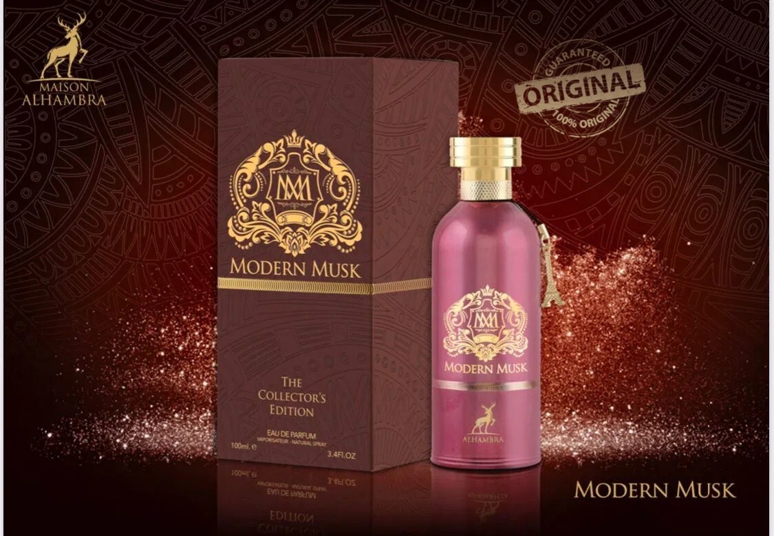 MODERN MUSK EDP Perfume Maison Alhambra Lattafa 100ML New UAE Women ...