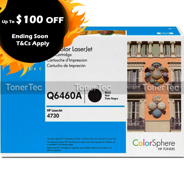 HP Genuine #644A BLACK Toner Cartridge->CM4730fsk/4730/CM4730fm/CM4730f ...