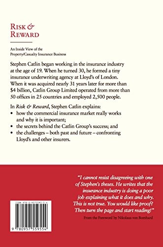 Stephen Catlin - Risk Reward An Inside View of the Property/Casualt ...